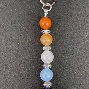 Aroace Pride Flag Beaded Gemstone Keychain - Etsy