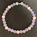 Transgender Pride Flag Beaded Gemstone Bracelet - Etsy