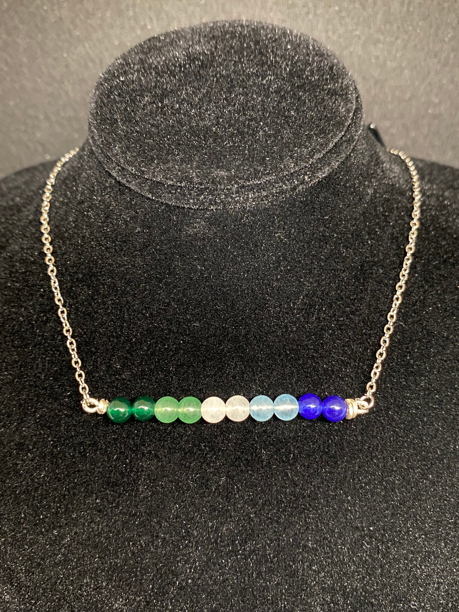 MLM Pride Flag Bar Necklace - Etsy