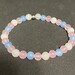 Transgender Pride Flag Beaded Gemstone Bracelet - Etsy