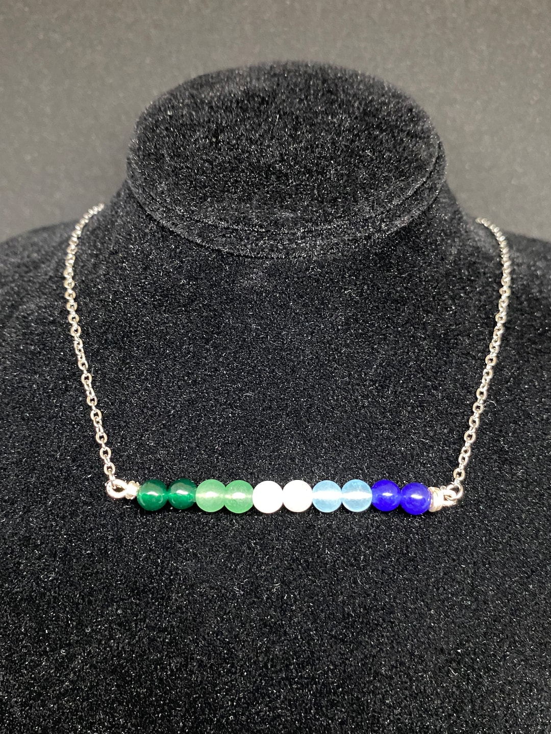 MLM Pride Flag Bar Necklace - Etsy