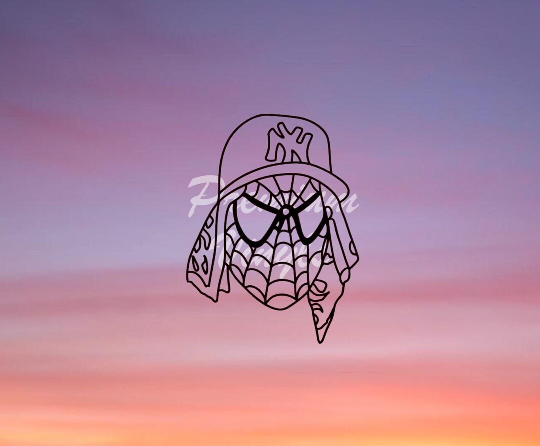 NY Spider Man / Spider Cuz Yankees Decal Sticker - Etsy