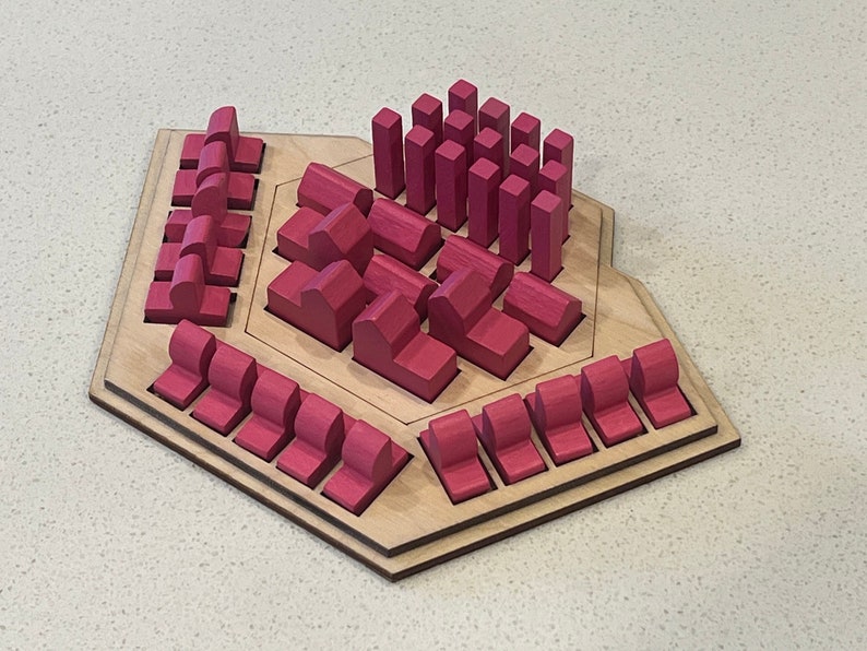 Seafarers Game Piece Holder – Laser Cut Organizer (digital Download) - Etsy