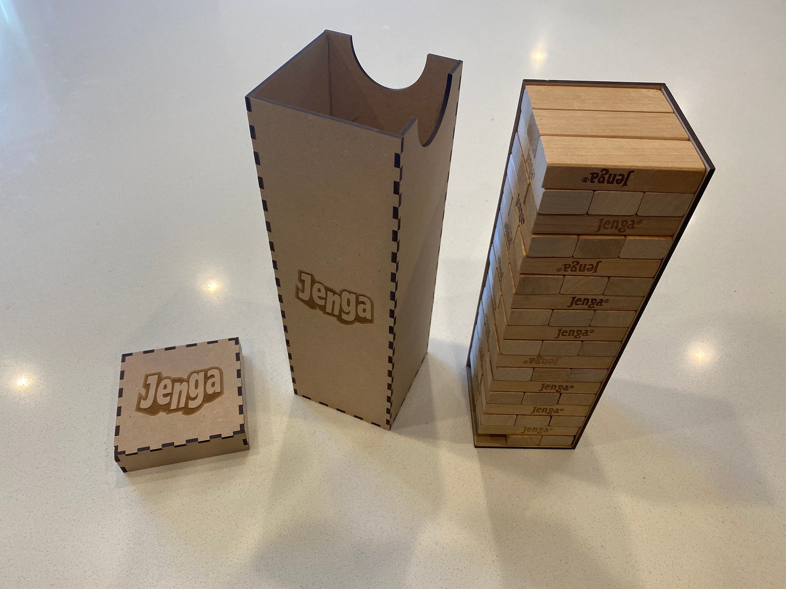 DIGITAL DOWNLOAD Jenga Box Storage Box and Setup Assist Sleeve - Etsy