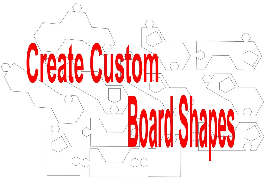 DIGITAL DOWNLOAD: Custom Border Design for Popular Board Game (fits All ...