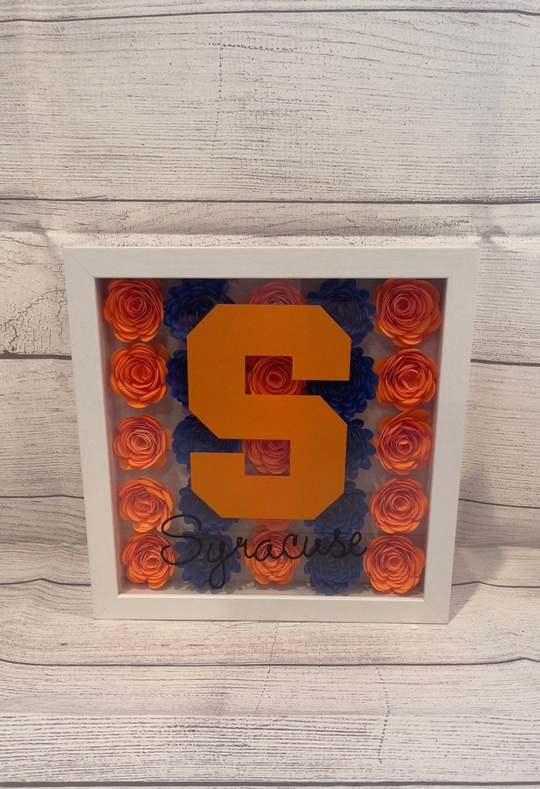 CUSTOM College Shadow Box Can Be Made for Any School - Etsy