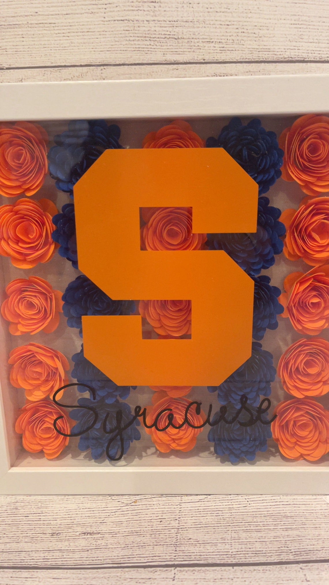 CUSTOM College Shadow Box Can Be Made for Any School - Etsy