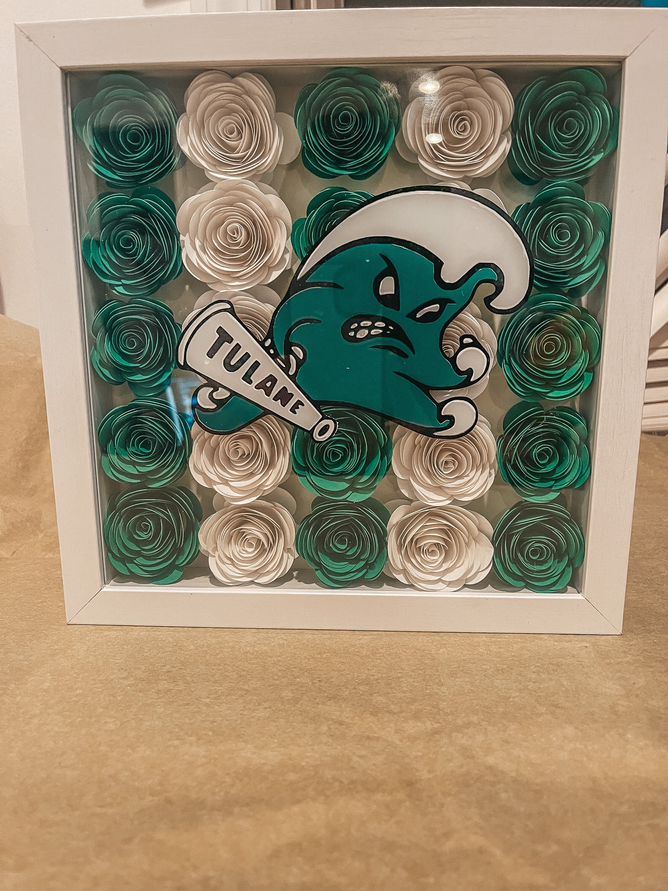 CUSTOM College Shadow Box Can Be Made for Any School - Etsy