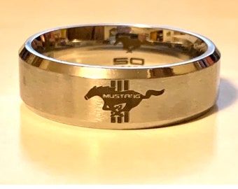 Ford Mustang Ring - Etsy