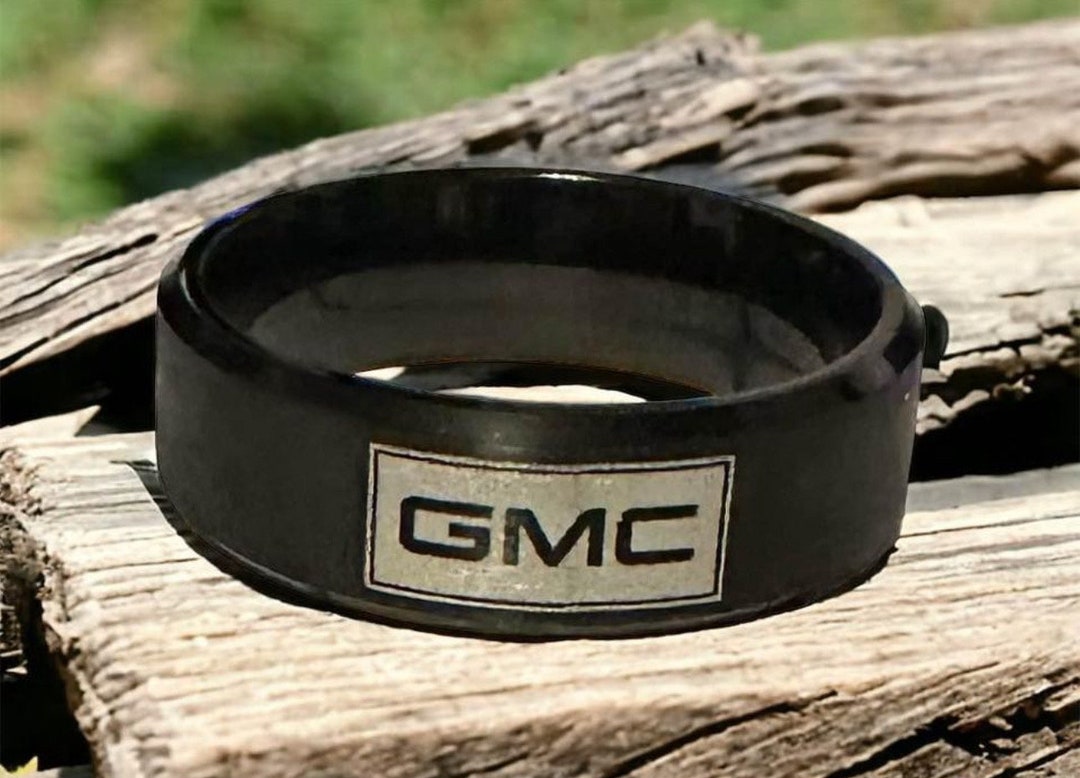 Replica GMC Truck Titanium 8MM Ring. - Etsy