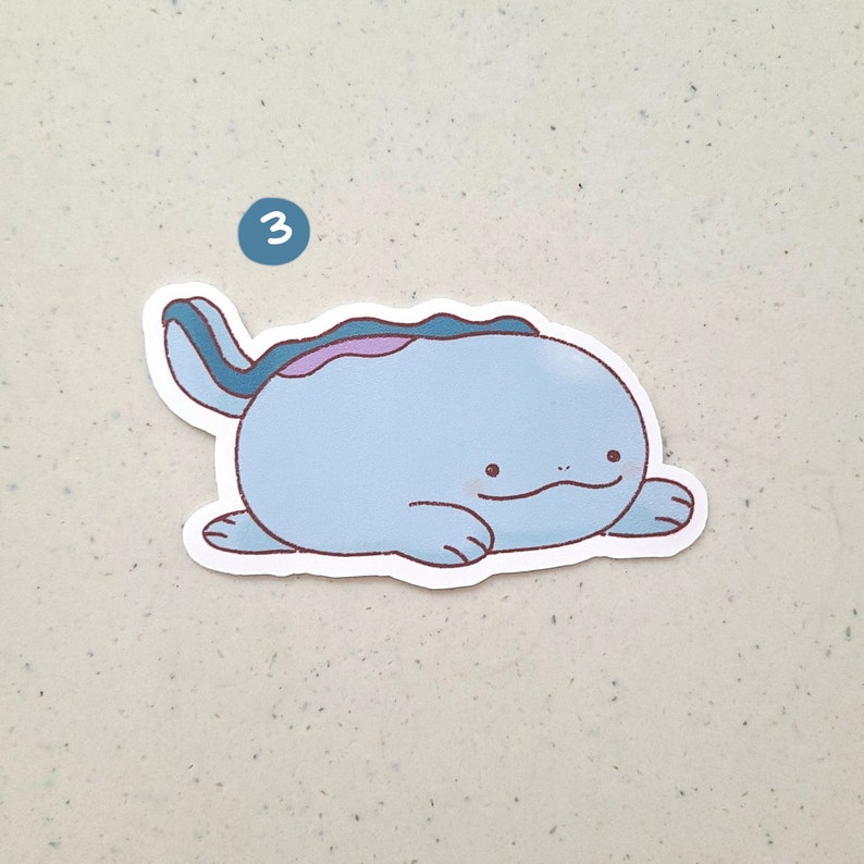 PKMN Paldean Wooper Quagsire Clodsire Stickers - Etsy Canada