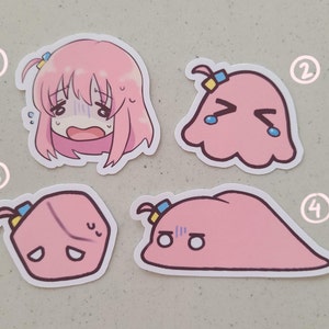 Takobocchi Lonely Rocker Girl Stickers - Etsy