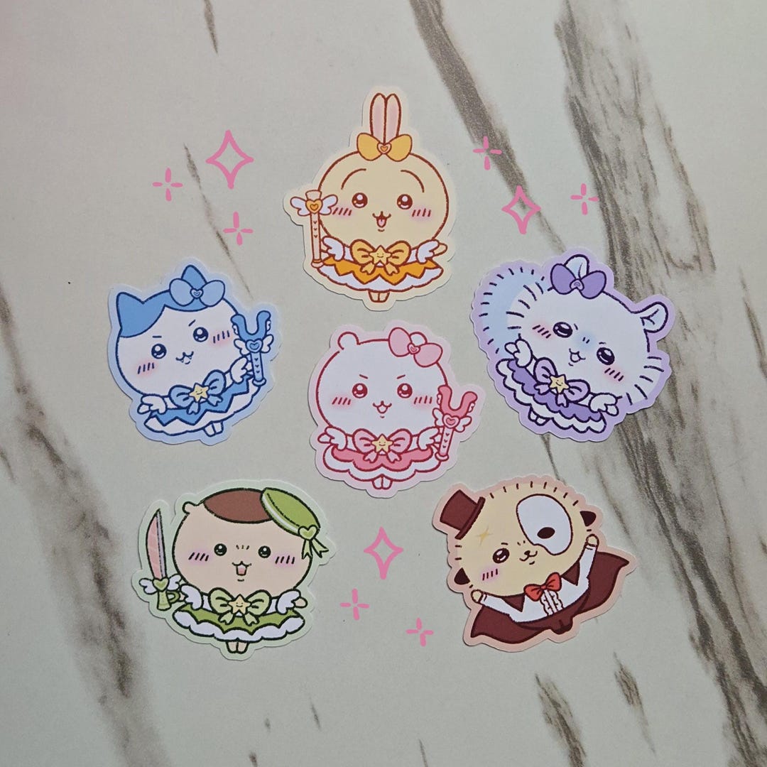 Magical Chiikawa Stickers & Sticker Sheets - Etsy