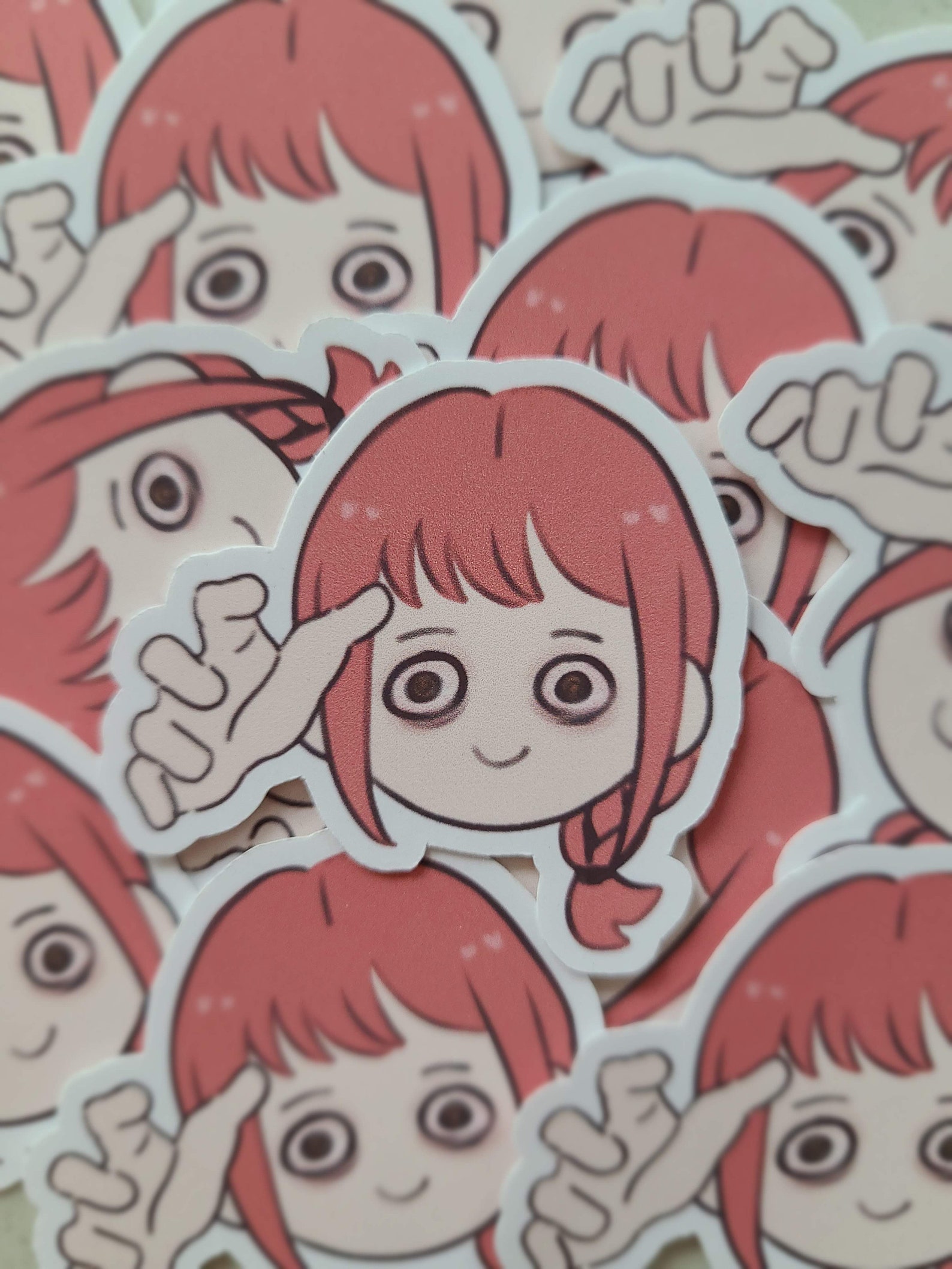 CSM Cursed Emojis Stickers & Sticker Sheet - Etsy