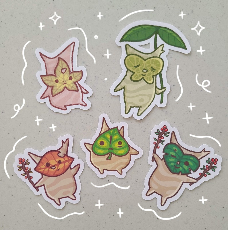 Zelda TOTK / BOTW Korok Stickers & Sticker Sheet - Etsy Canada