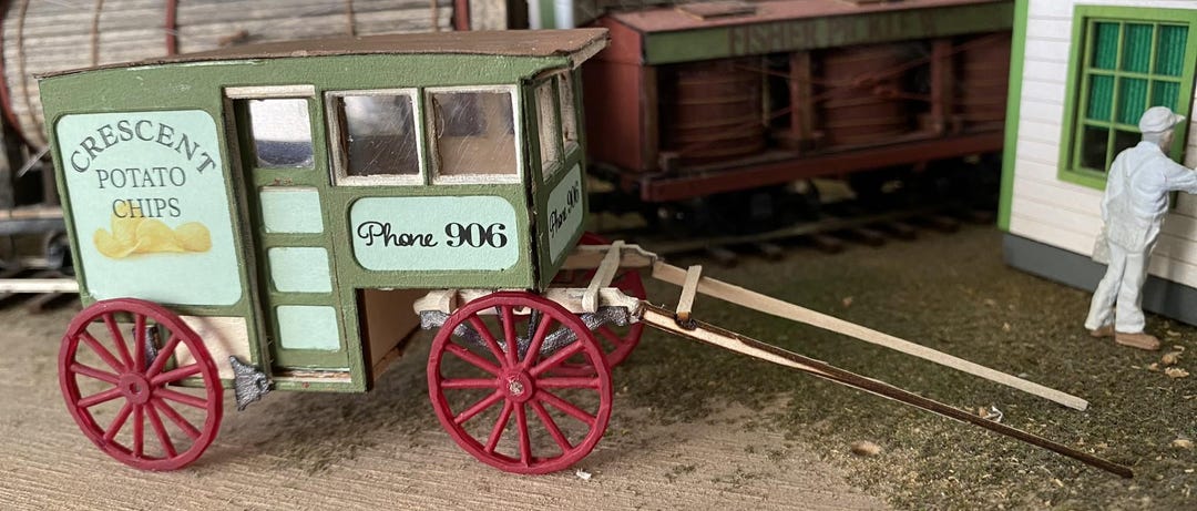 Potato Chip Wagon O Scale (1:48) Craftsman Kit - Etsy