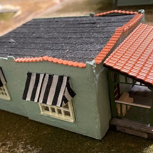 1928 Bungalow HO Scale Craftsman Kit - Etsy
