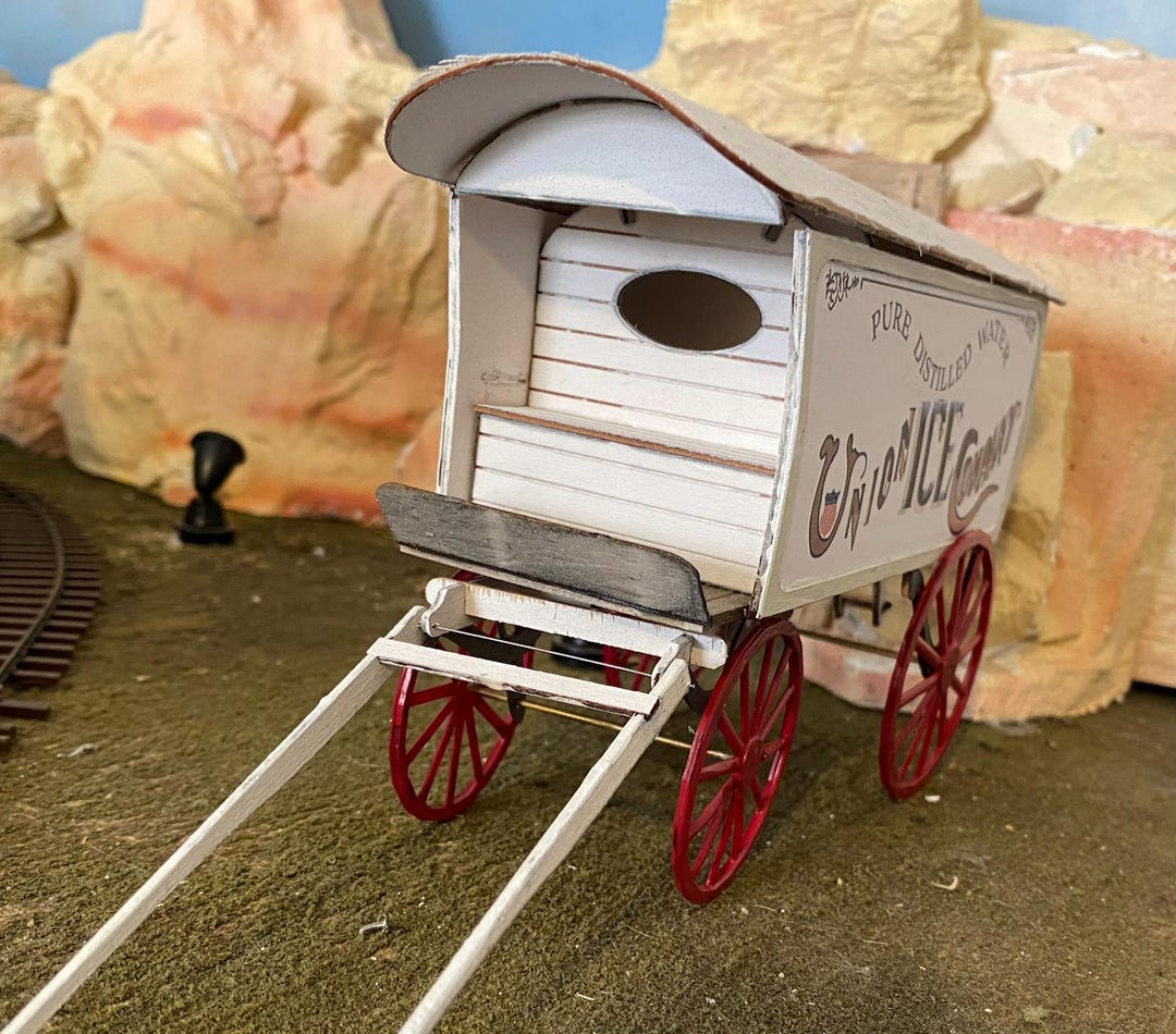 Ice Wagon G Scale (1:24) Craftsman Kit - Etsy