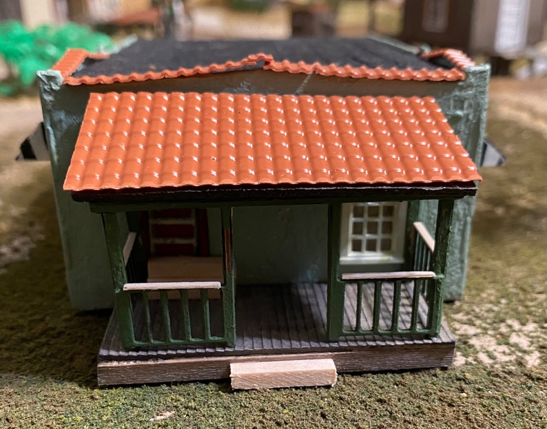 1928 Bungalow HO Scale Craftsman Kit - Etsy
