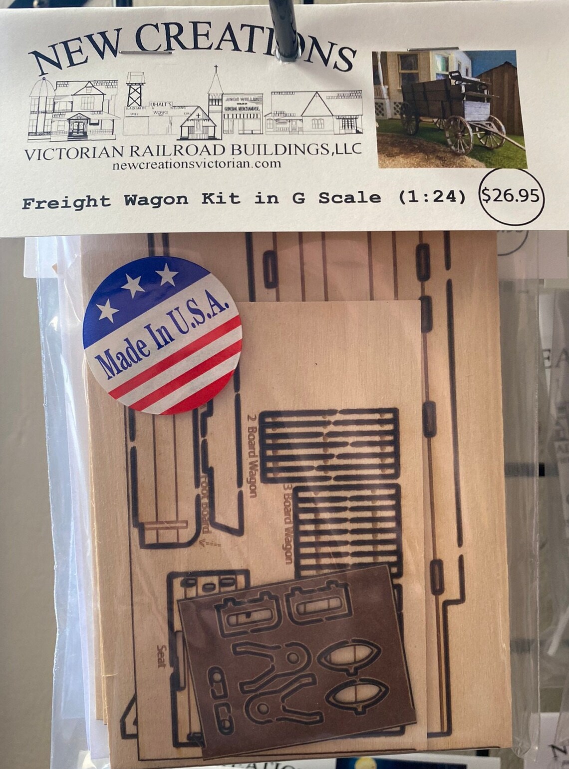 G Scale 1:24 Heavy Freight Wagon Craftsman Kit - Etsy