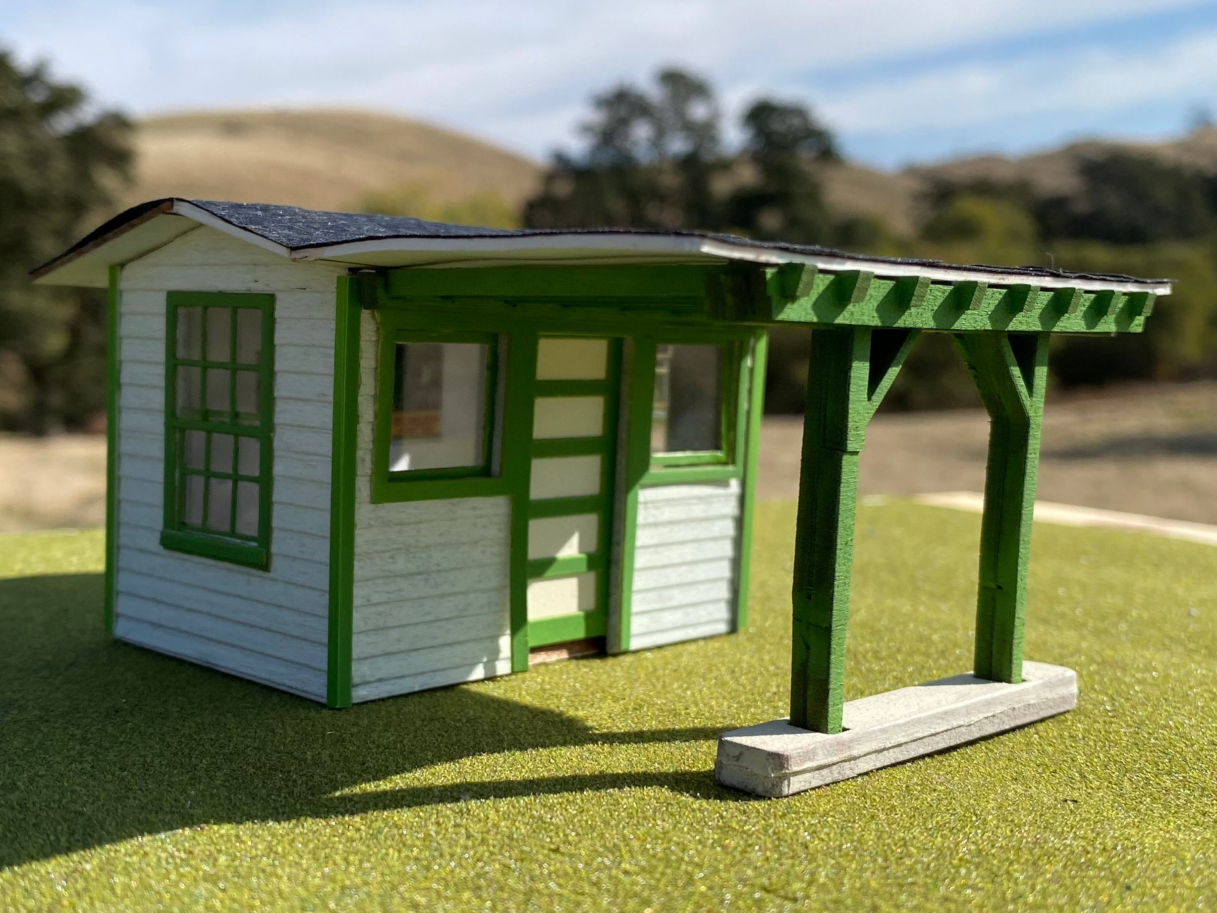 Weller Gas Station N Scale Craftsman Kit - Etsy