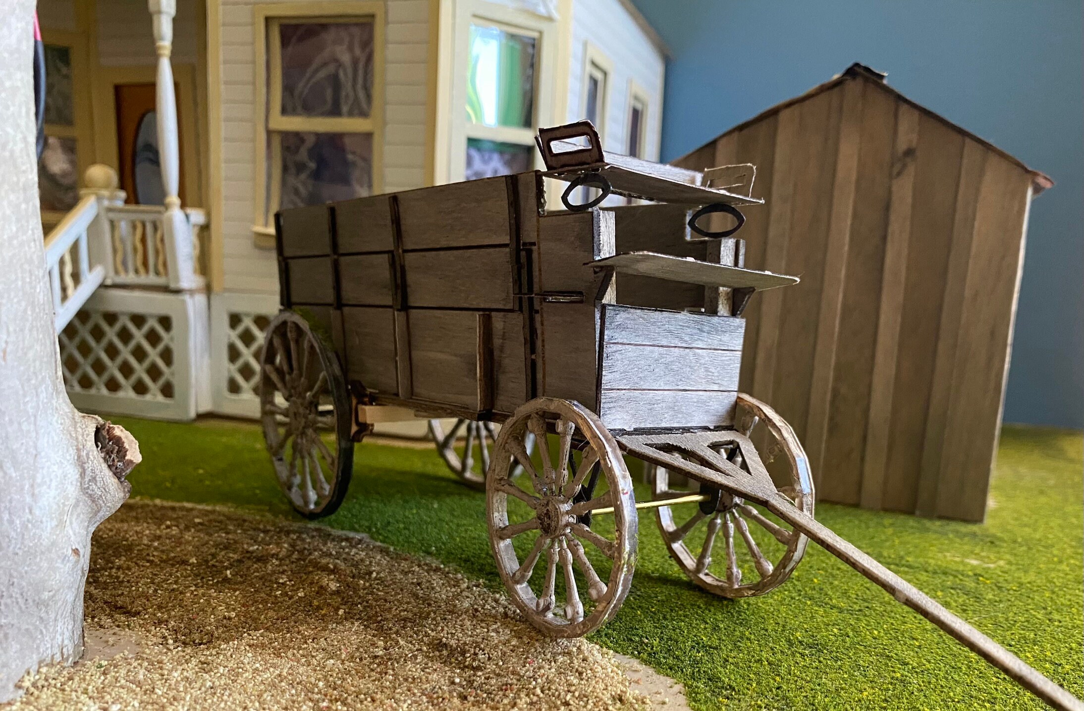 G Scale 1:24 Heavy Freight Wagon Craftsman Kit - Etsy