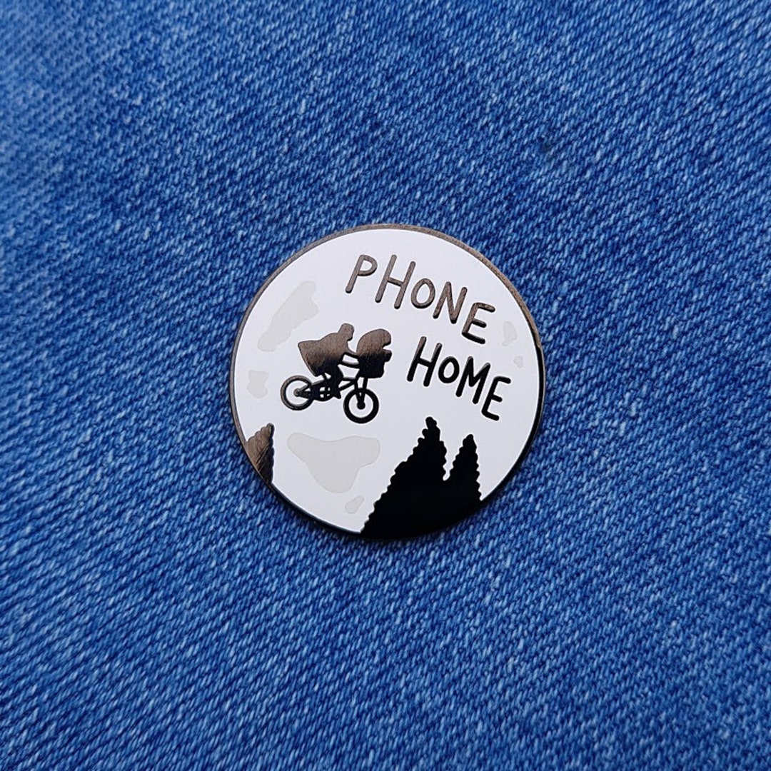 Phone Home - E.T. Pin - Etsy