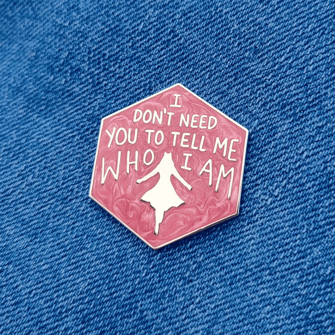 Who I Am - Scarlet Witch Pin - Etsy