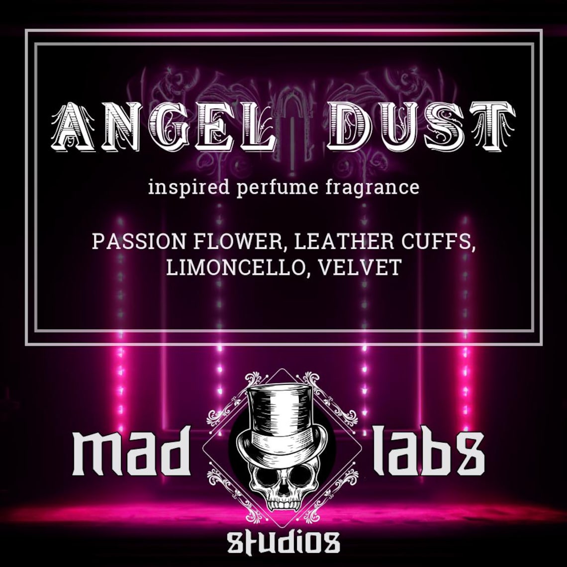 ANGEL DUST Inspired Perfume (hazbin Hotel Inspired) - Etsy