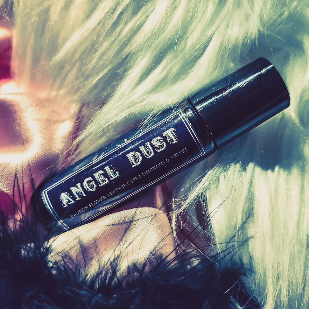 ANGEL DUST Hazbin Hotel Passion Flower, Leather Cuffs, Limoncello ...