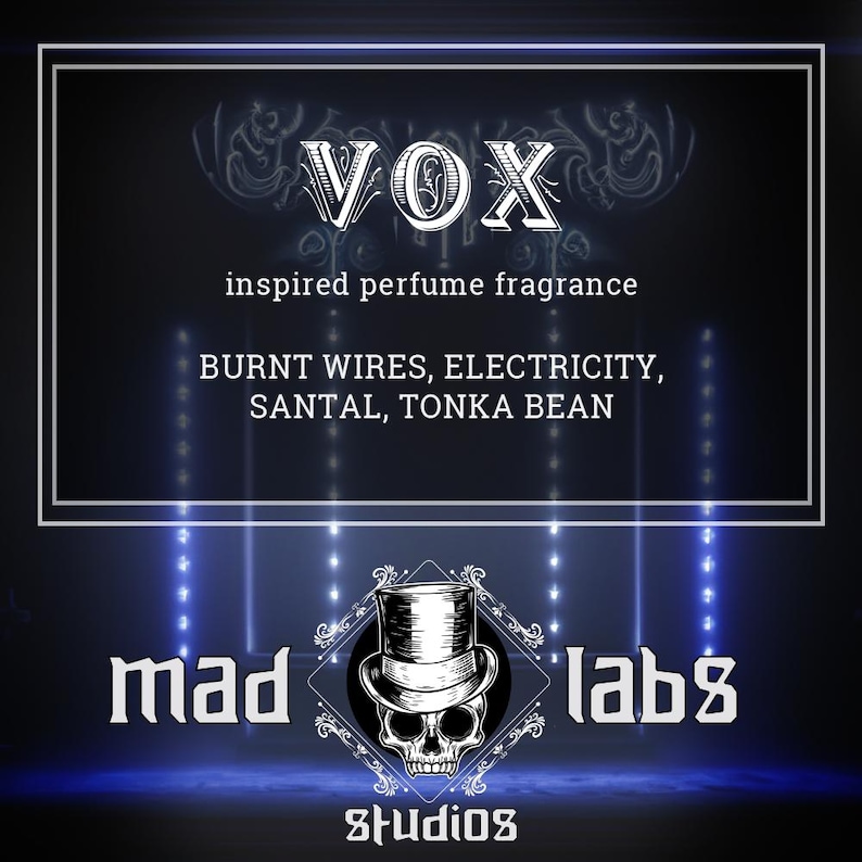 VOX Inspired Perfume (hazbin Hotel Inspired) - Etsy