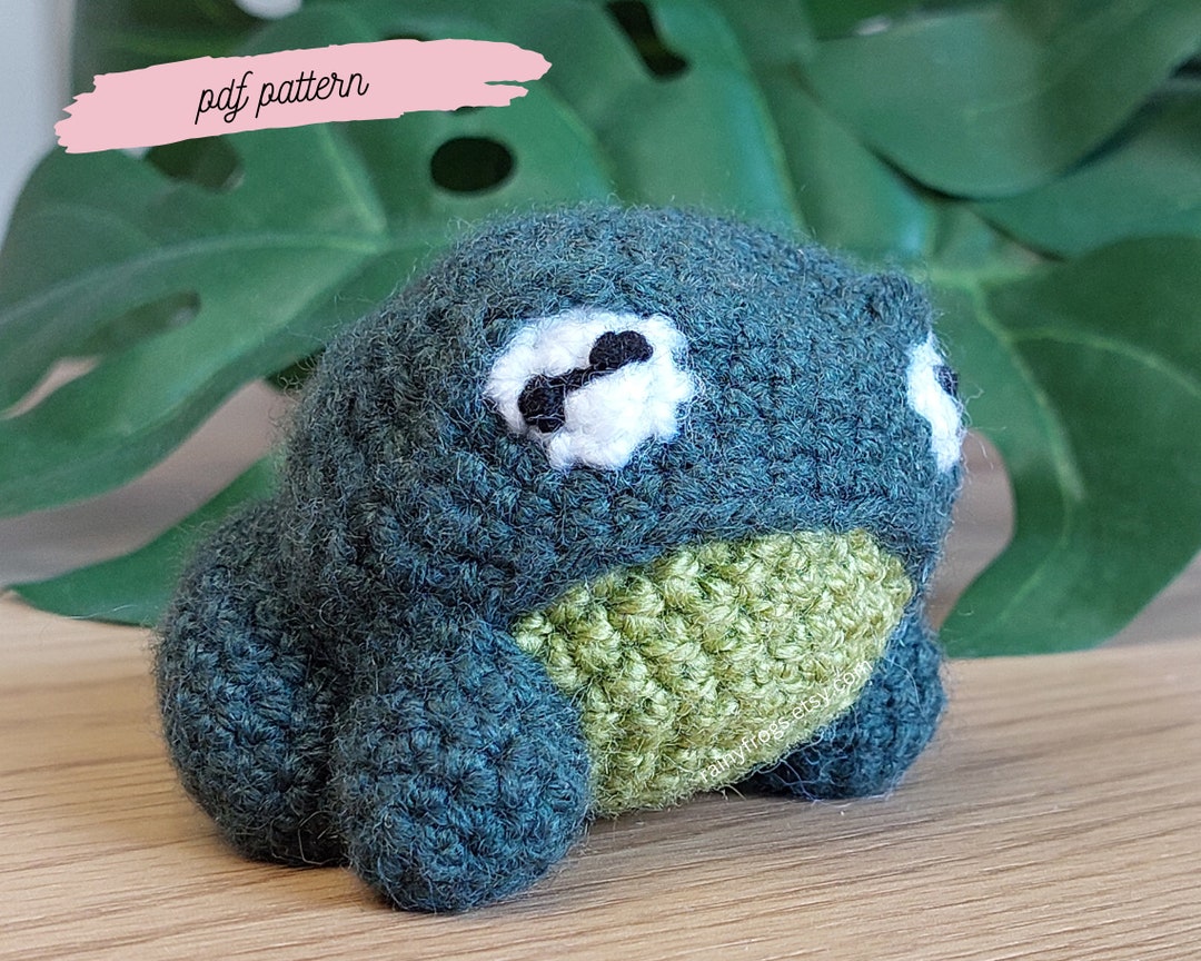 Crochet Round Froggy Pattern: English PDF (instant Download) - Etsy