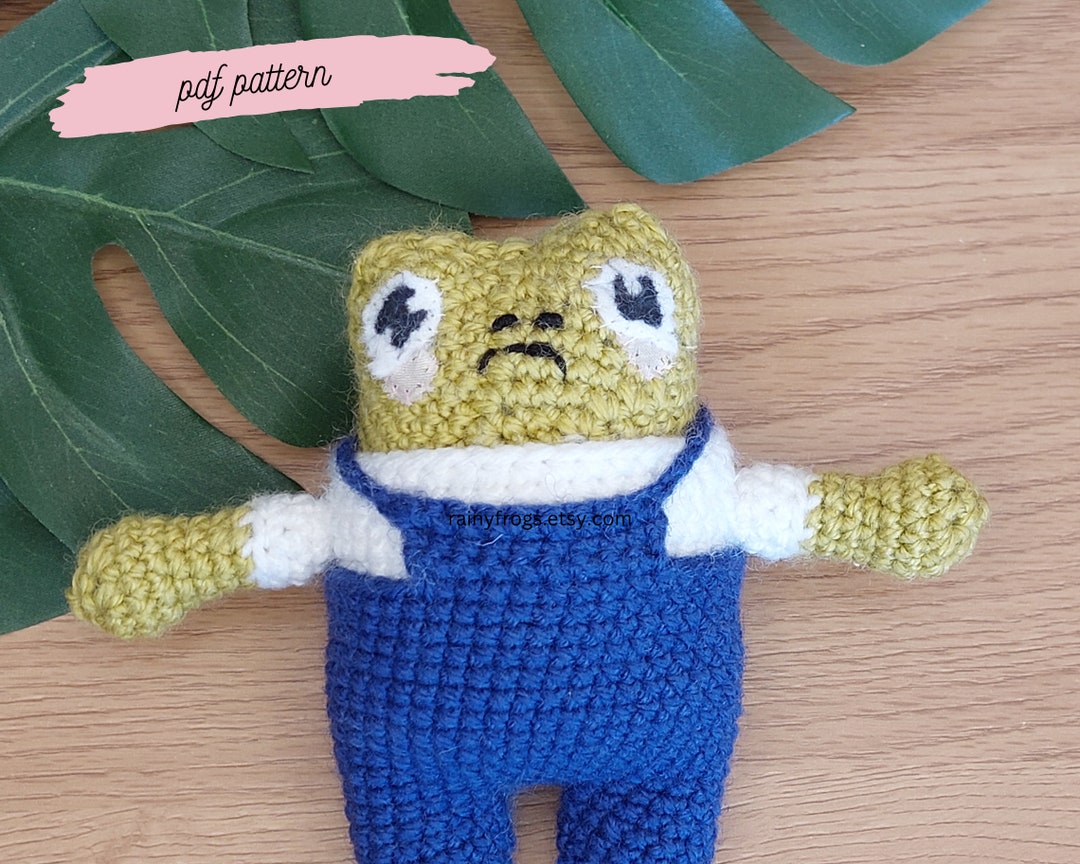 Crochet Crying Frog PDF Pattern | Instant Download Pattern | English ...