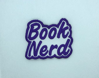 Book Nerd Patch, Nerd Patch, Book Patch, I Love Books, Nerd Gift, Gift ...