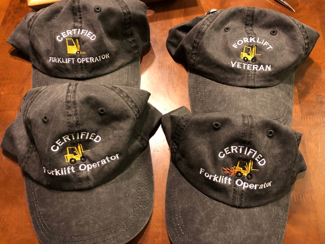 Forklift Operator Hat - Etsy