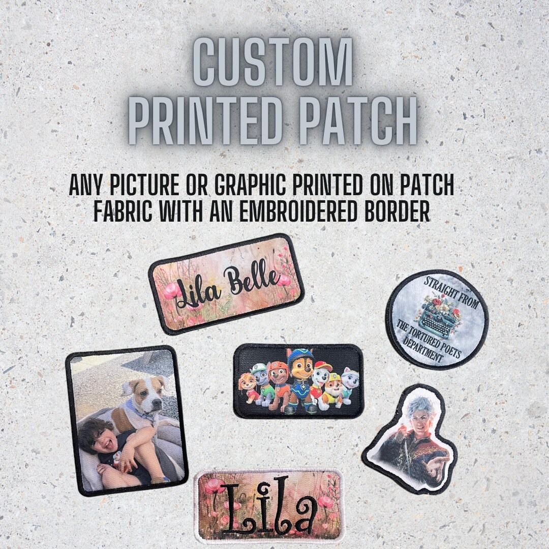 Custom Patch - Etsy