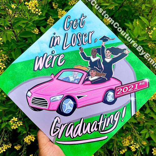 Mean Girls Graduation Cap Topper Pre Made | Etsy