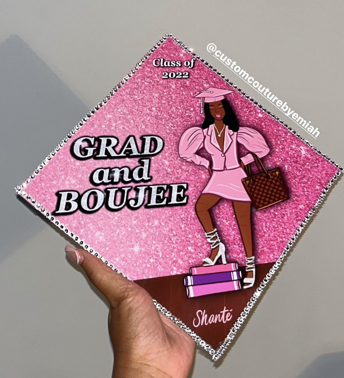 Bedazzled Graduation Cap Tumblr