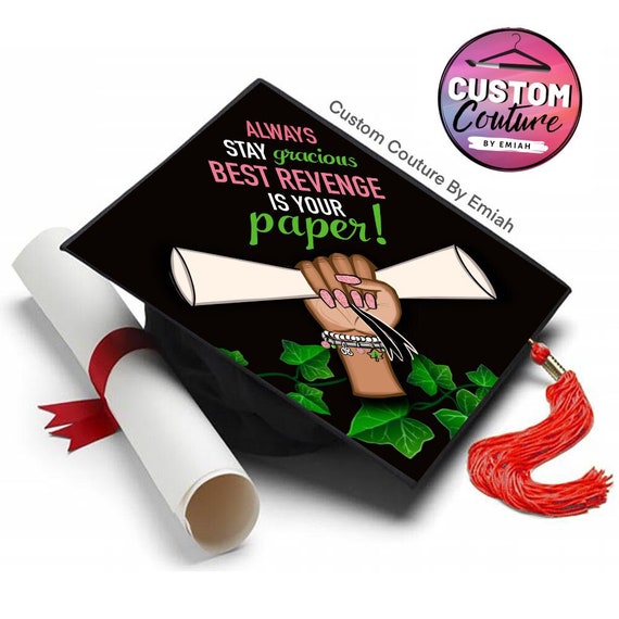 Graduation Cap Decoration Sorority
