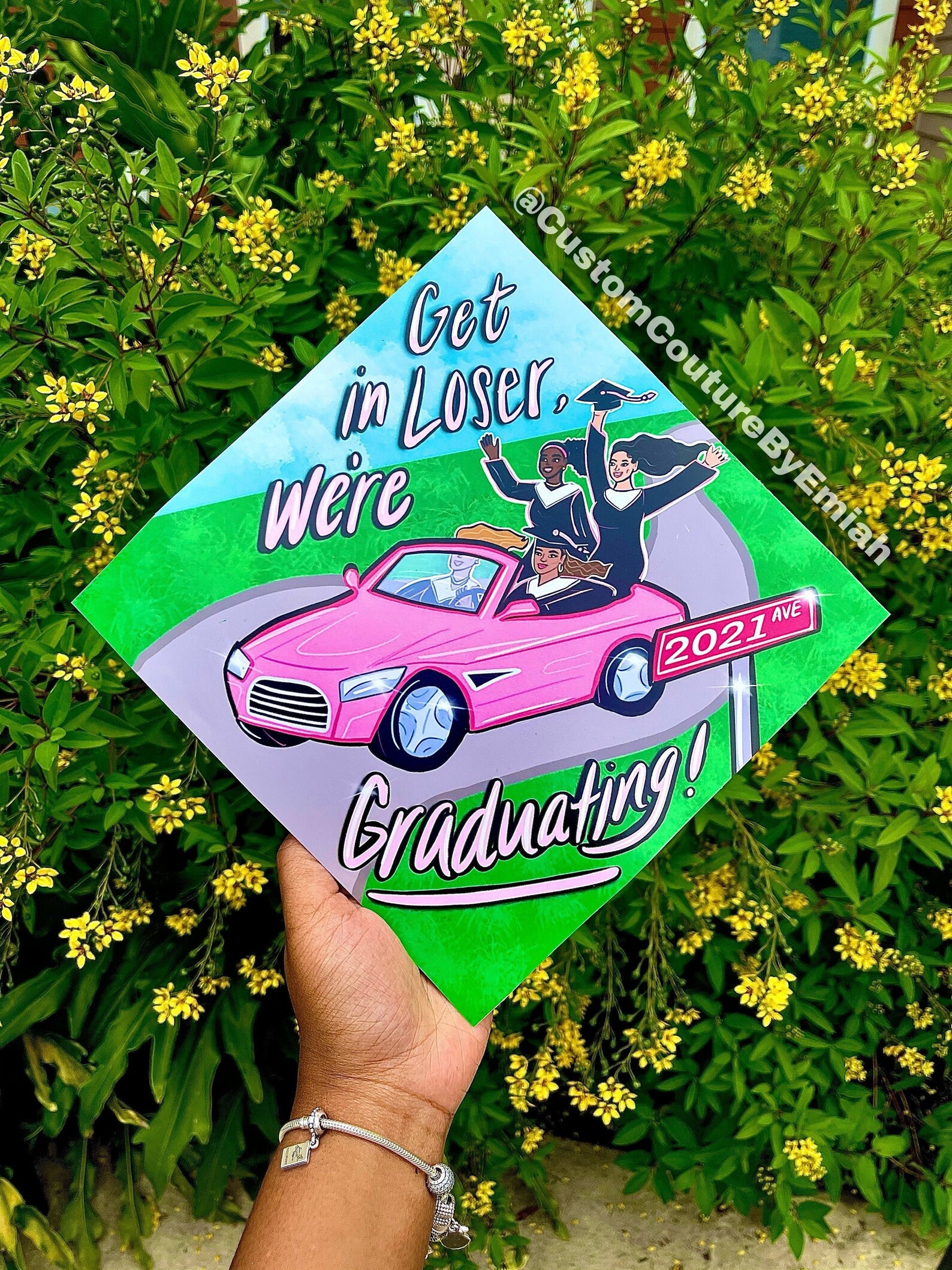Mean Girls Graduation Cap Topper Pre Made - Etsy