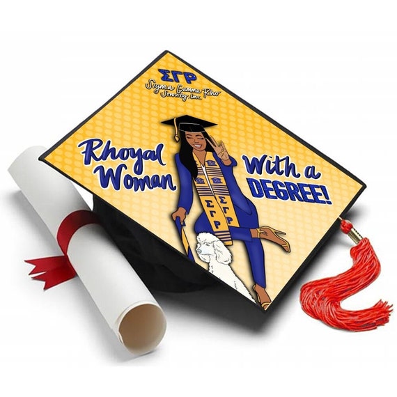 Graduation Cap Decoration Sorority