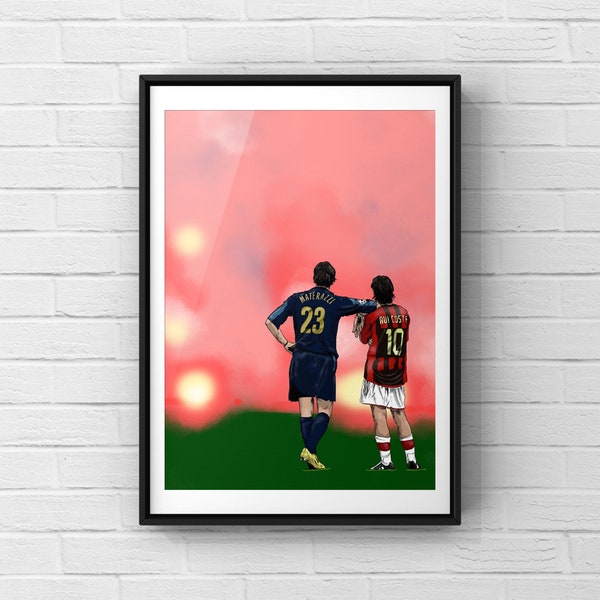 Ac Milan Print - Etsy