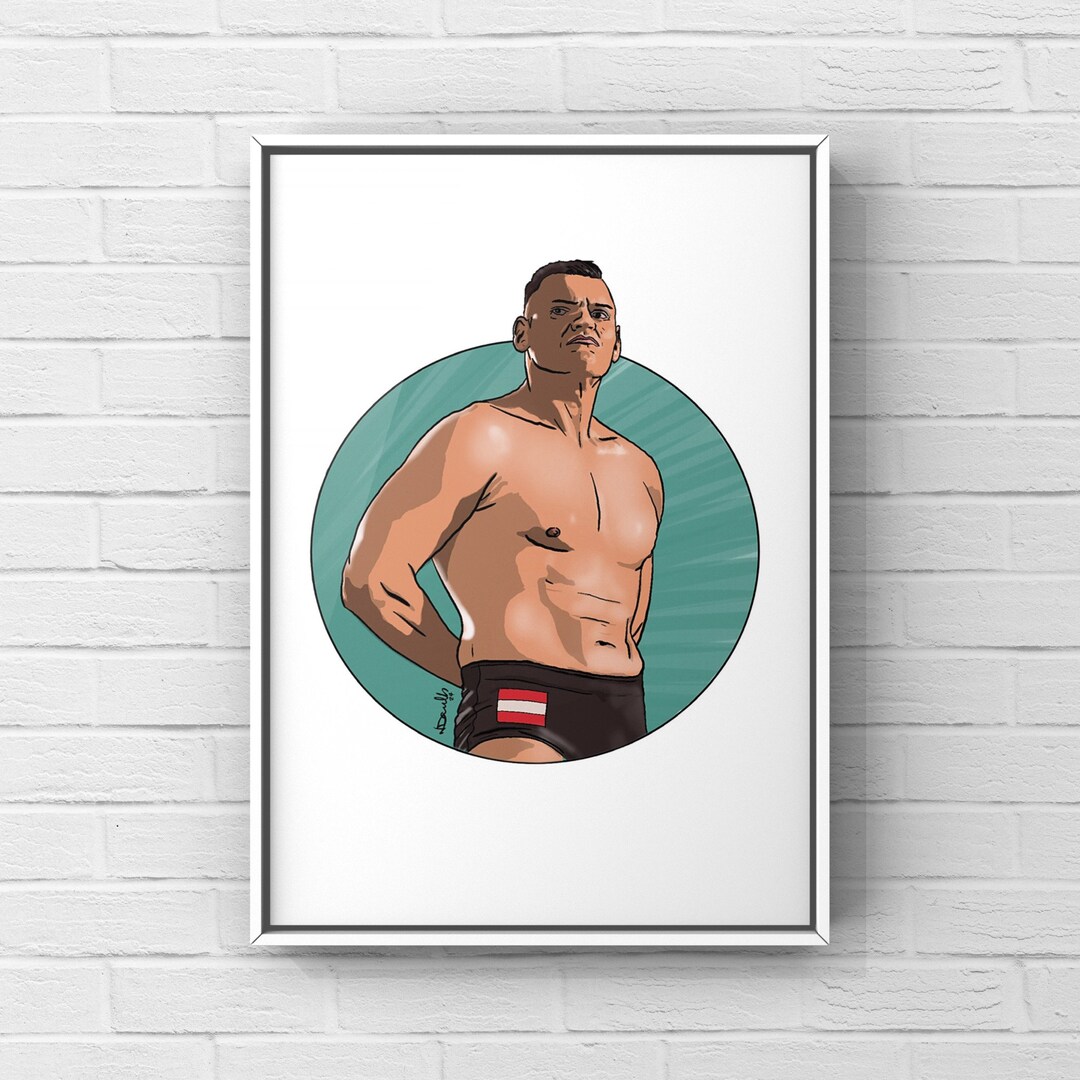 WWE Superstar Gunther Print - Etsy