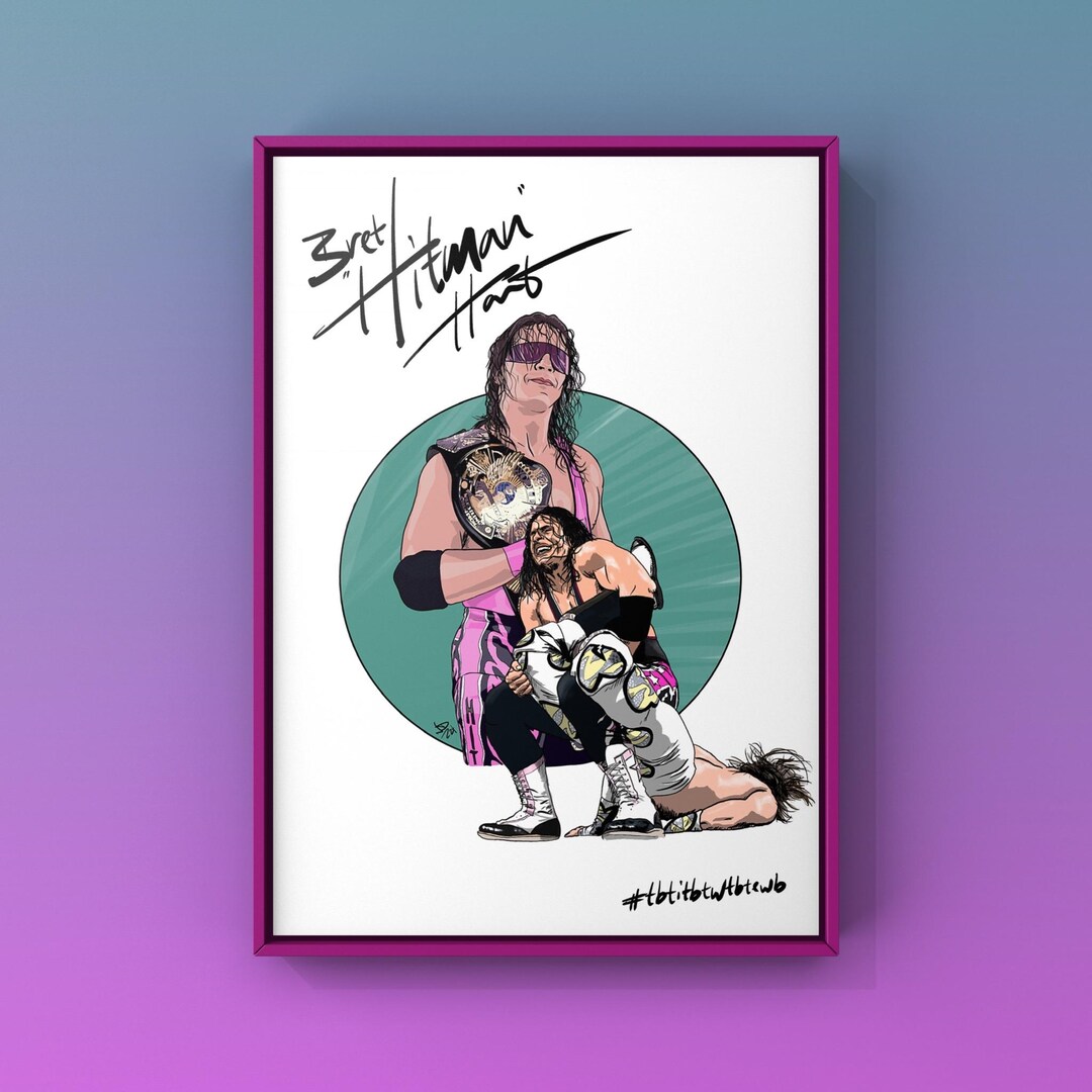 Bret Hart Collection Print - Etsy