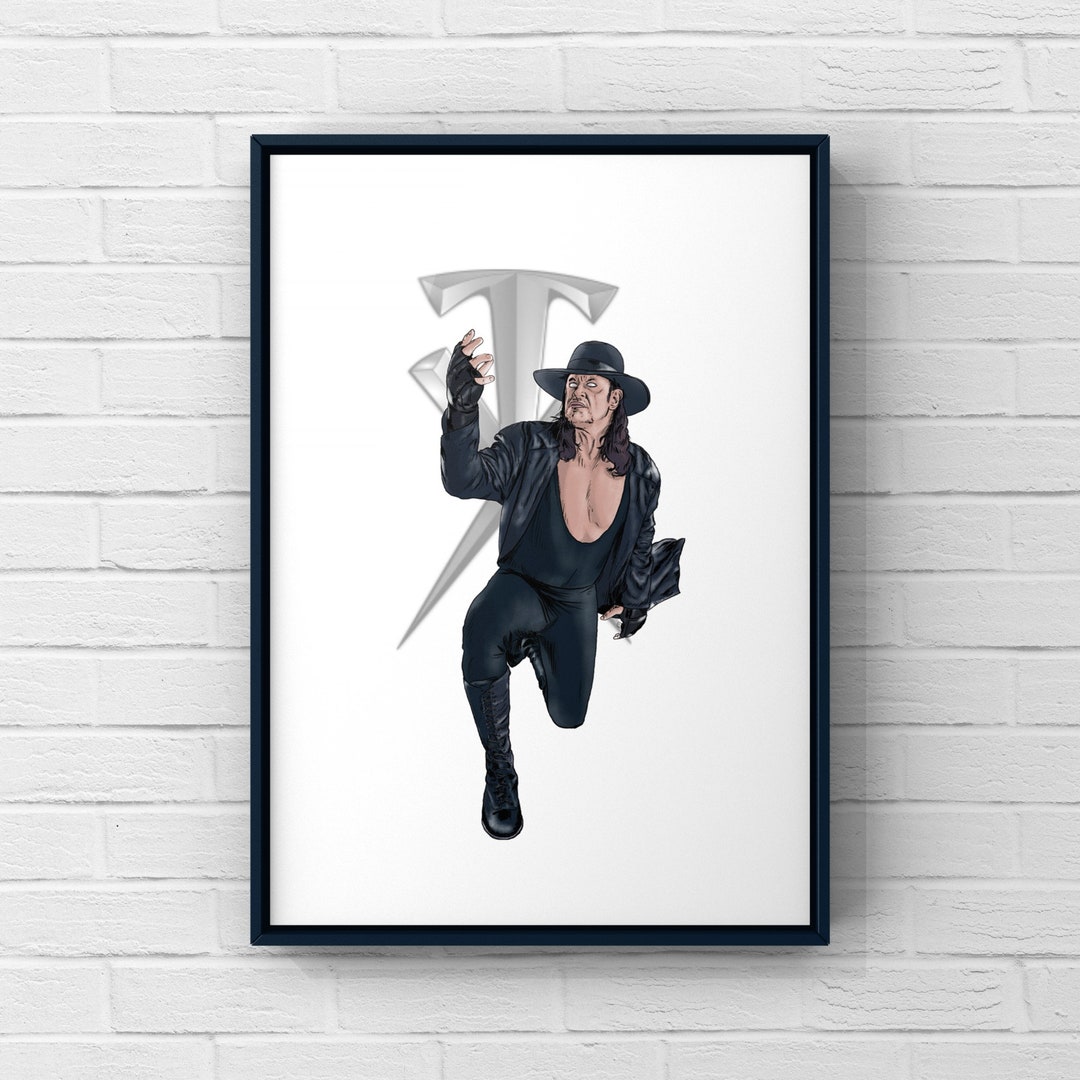 Undertaker Emblem Print - Etsy