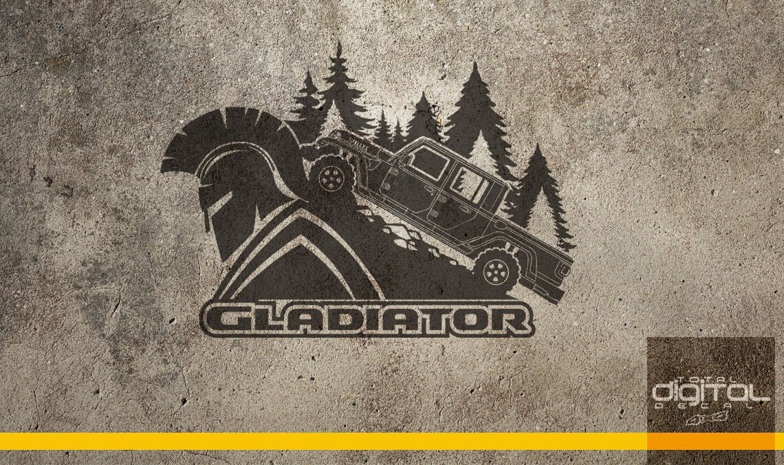 SVG Pour Gladiator Jeep Fichier SVG 4x4 Image Vector | Etsy
