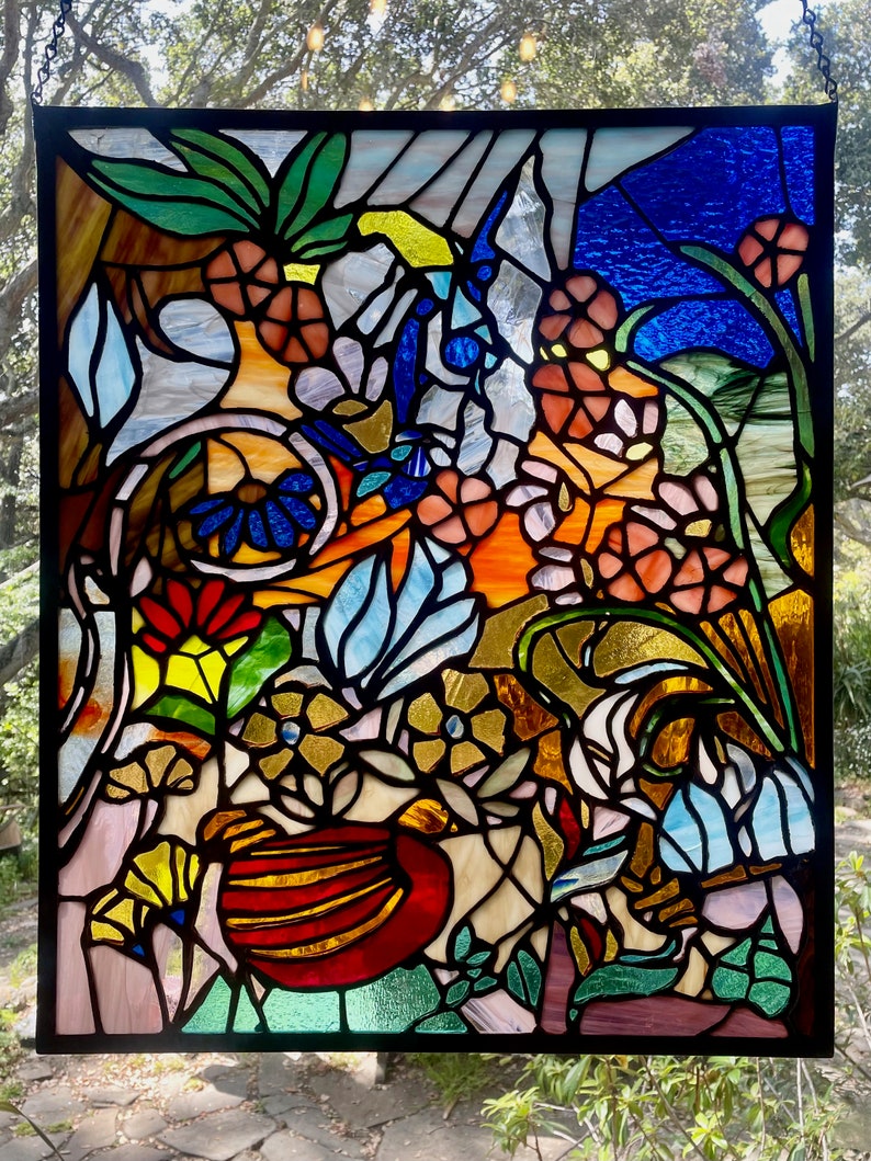 Handcrafted Custom Stained Glass Panels - Etsy