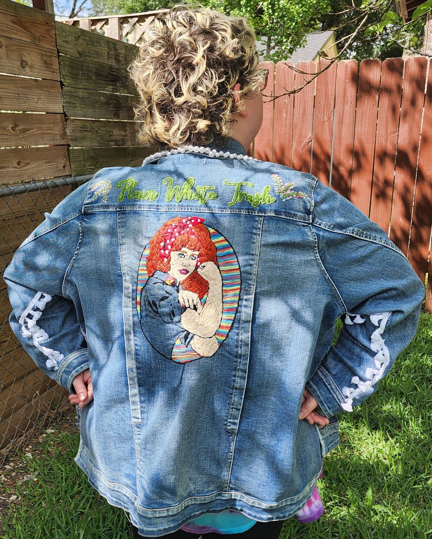 Reba Fancy Denim Jacket - Etsy