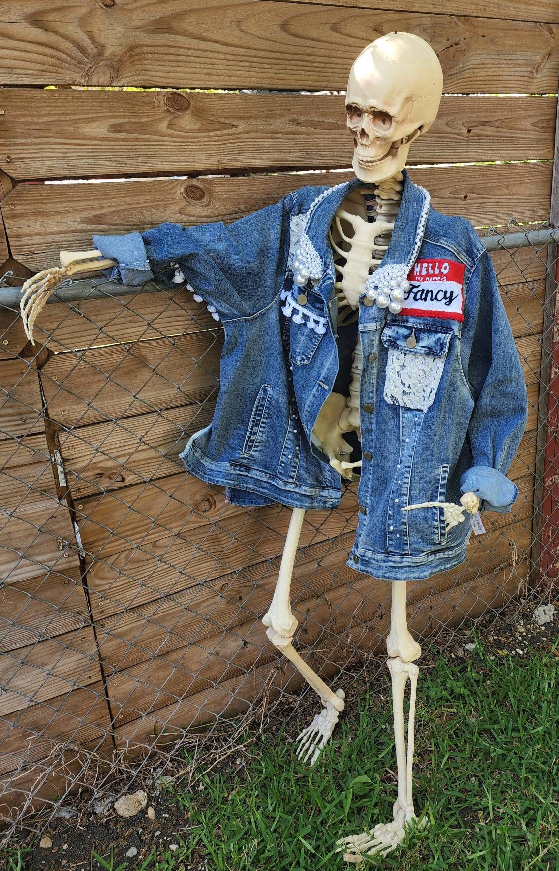 Reba Fancy Denim Jacket - Etsy