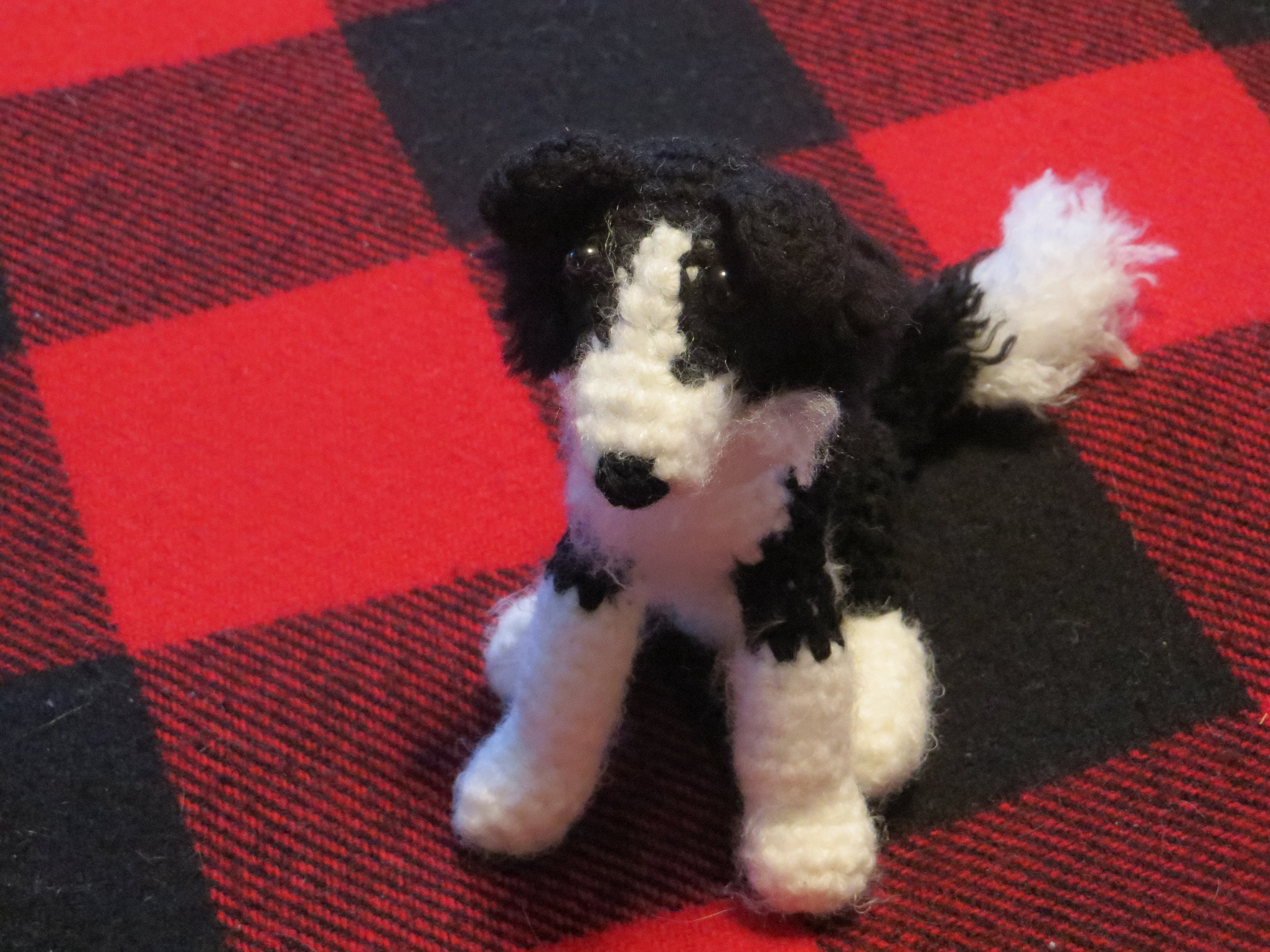 Hand Crocheted Border Collie - Etsy